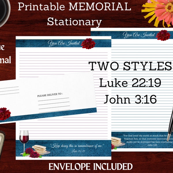 Jw Stationary and Envelope - Etsy