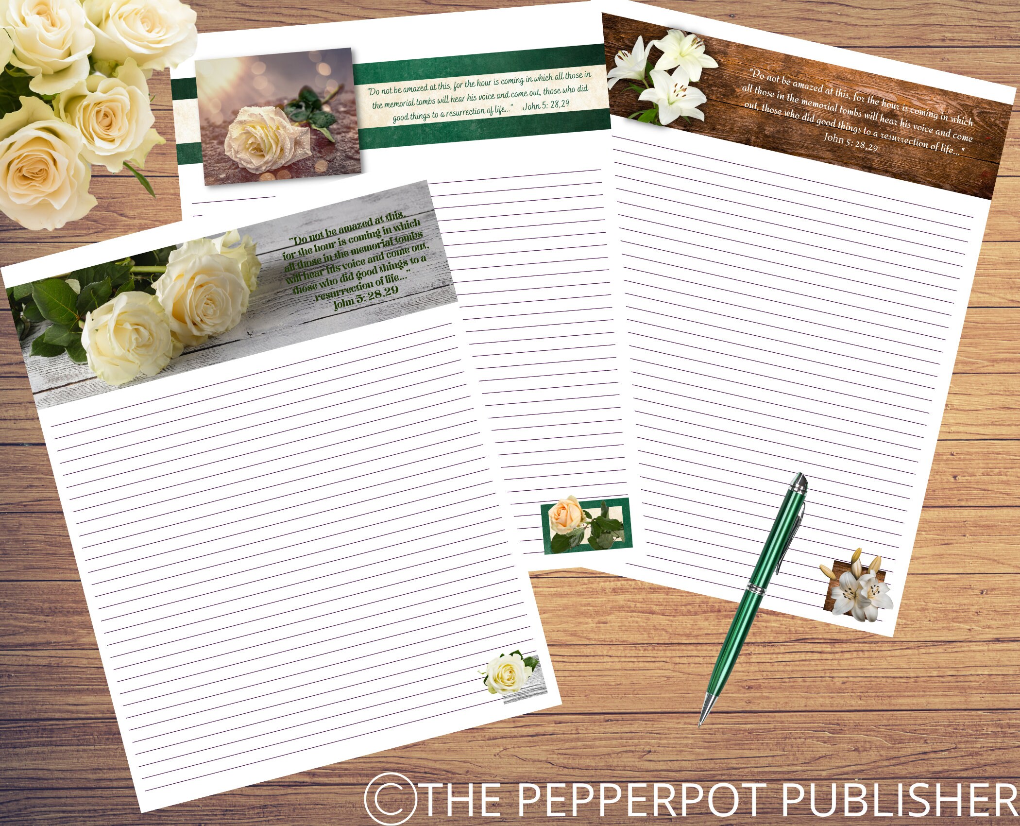 Visual Arts Drawing & Drafting Three Designs Scriptural Sympathy Fall ...