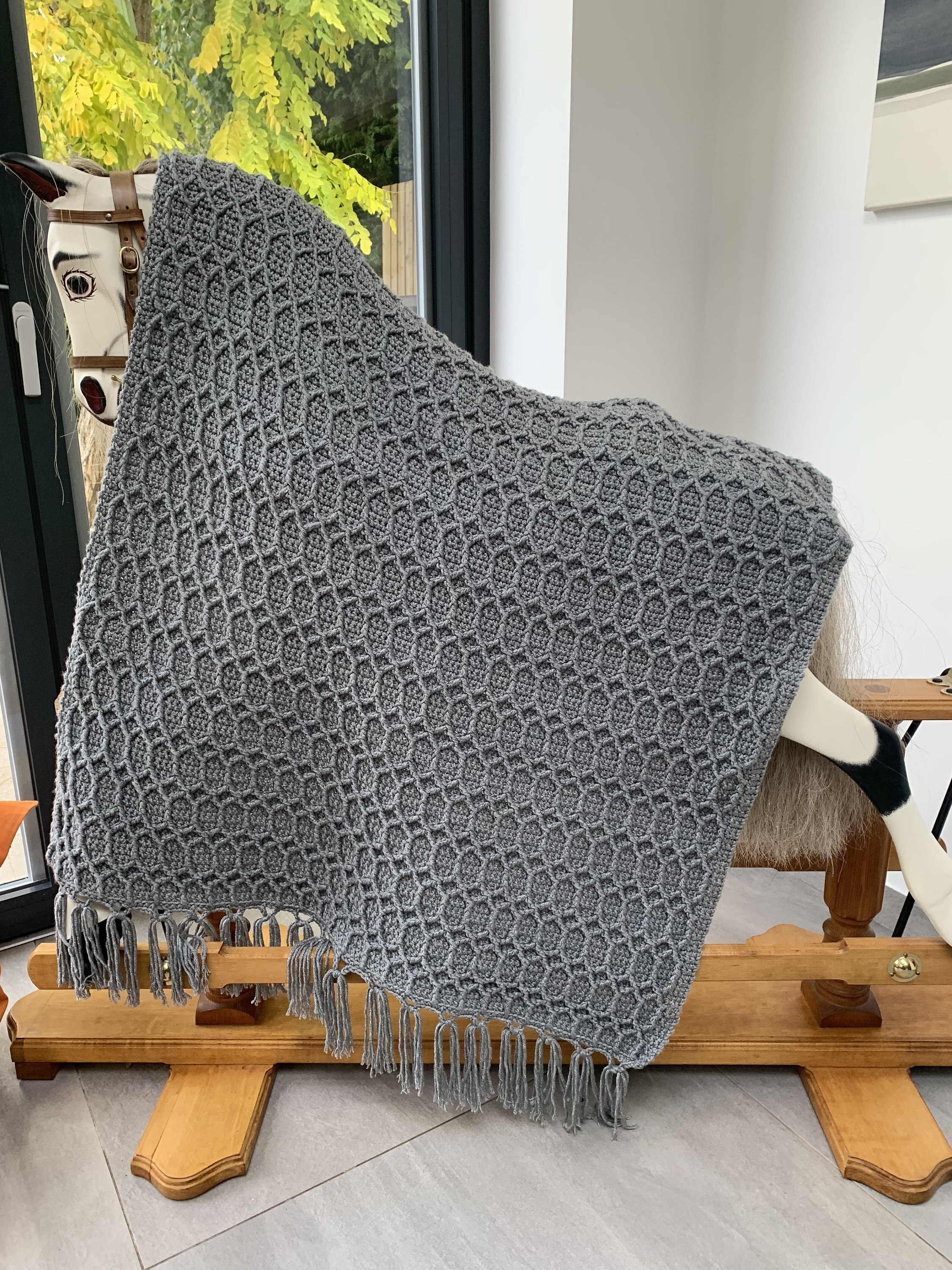 Handmade Unique Crochet Blanket - Etsy