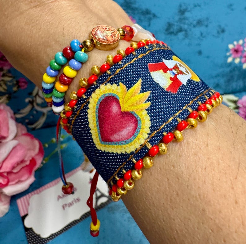 Adjustable Cartoon Saint Bracelets - Etsy