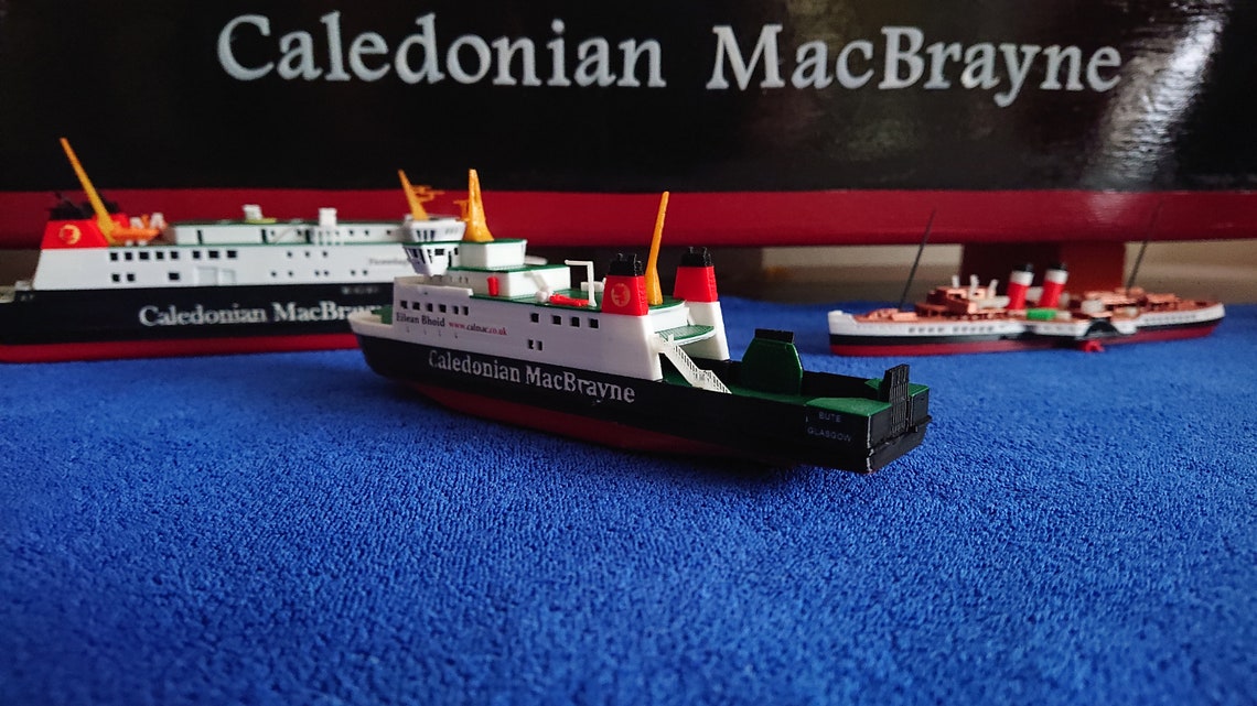 MV Bute 3d Printed Calmac Calednonian MacBrayne Model Ferry | Etsy