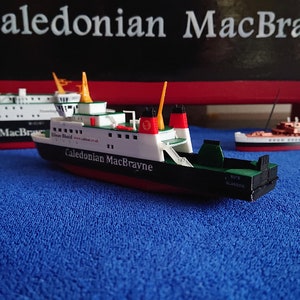MV Bute 3d Printed Calmac Calednonian Macbrayne Model Ferry 1:500 Scale ...