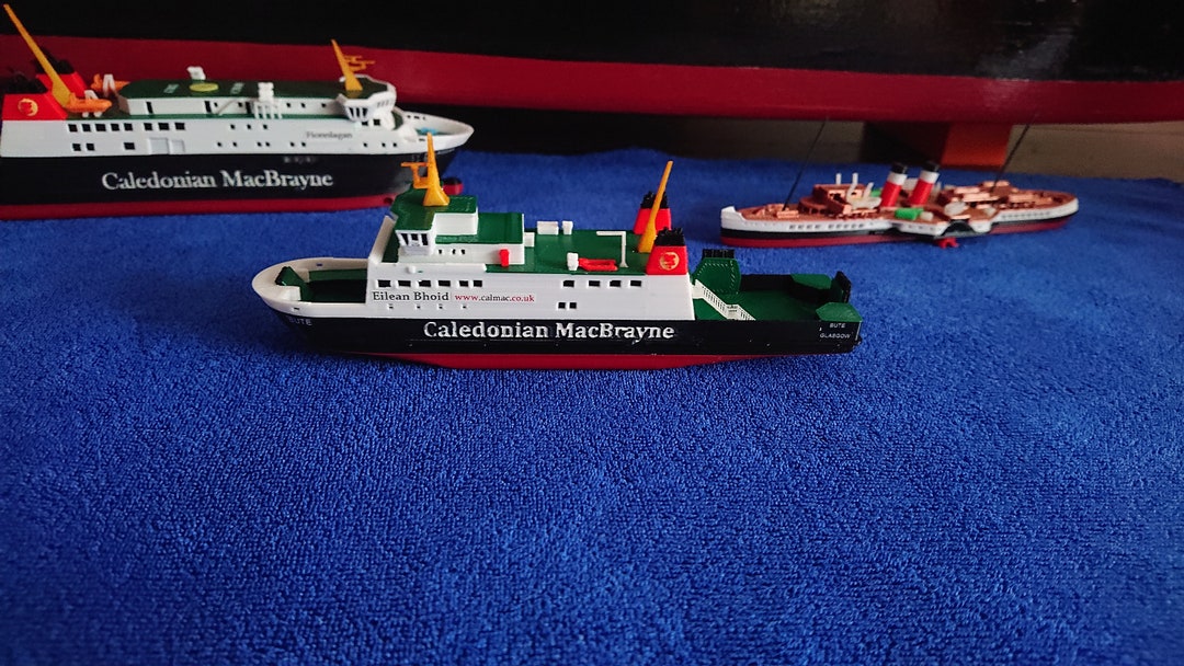 MV Bute 3d Printed Calmac Calednonian Macbrayne Model Ferry - Etsy