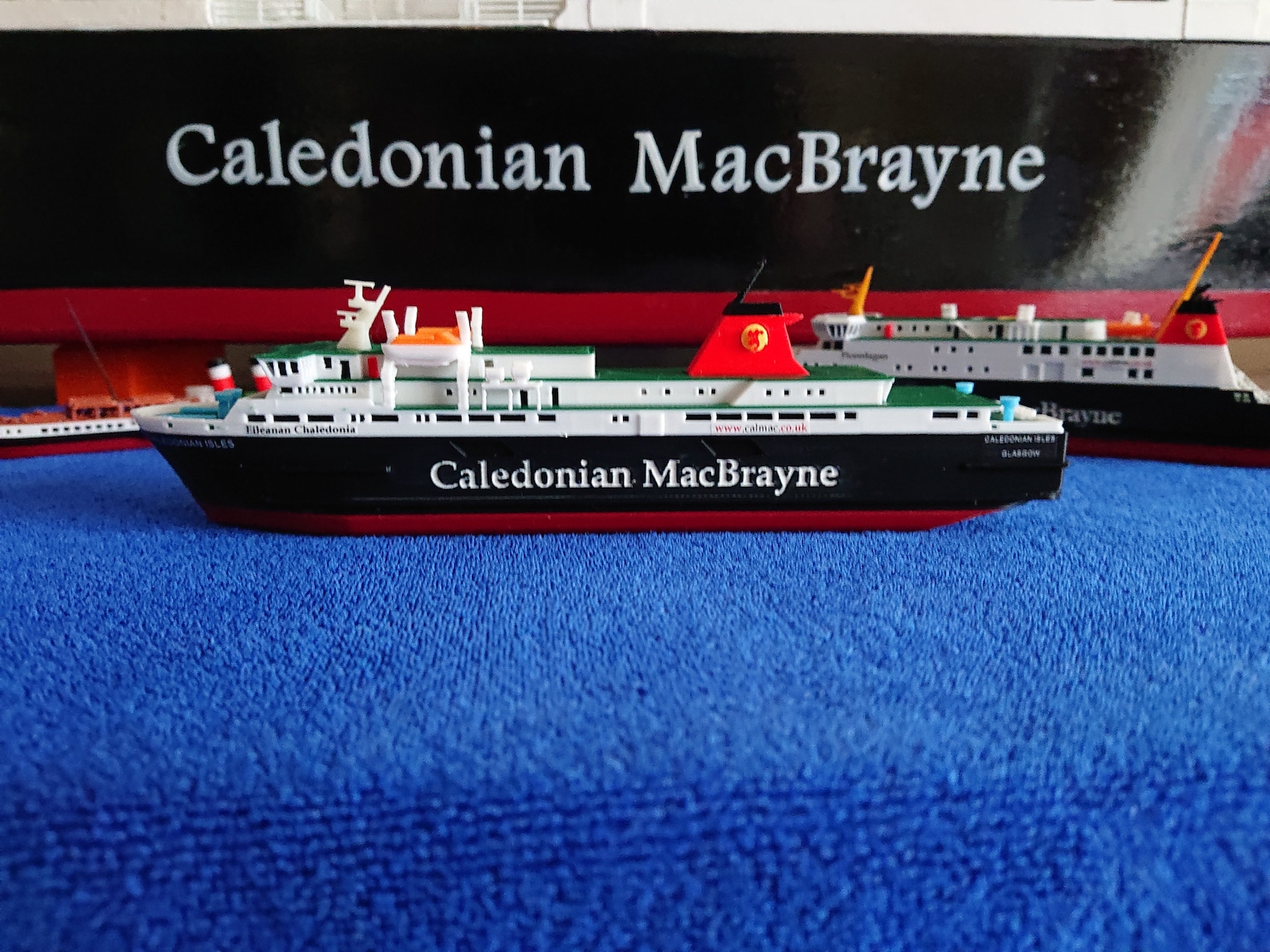 MV Caledonian Isles 3d Printed Calmac Caledonian Macbrayne Model Ferry ...