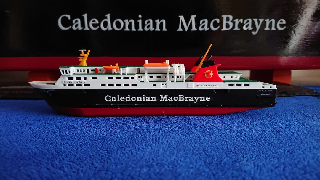 MV Isle of Lewis 3d Printed Calmac Model Ferry 1:500 Scale Ship/boat ...