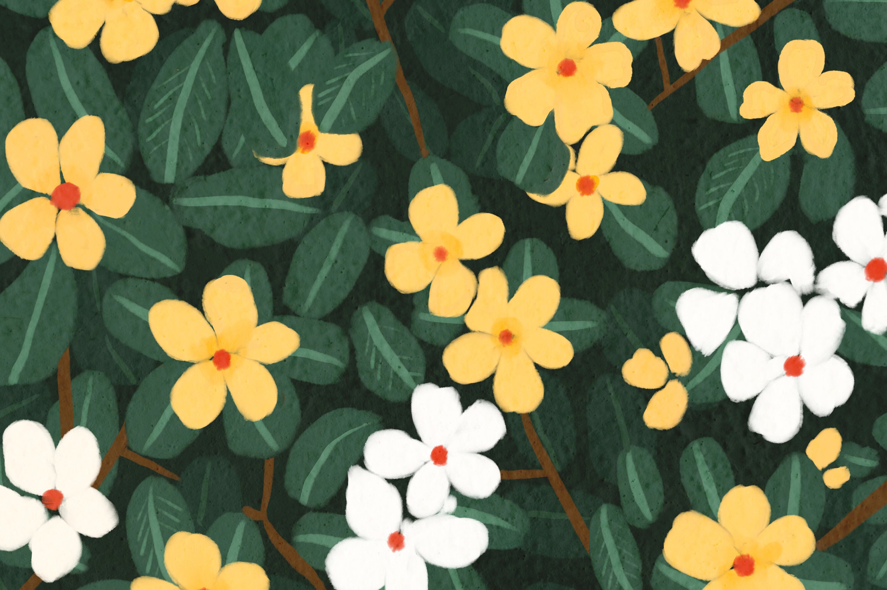 John 22:16, Yellow Vinca Rosea Printable Wall Art, Bible Verse Art ...