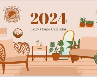 Digital Calendar 2024 - Etsy