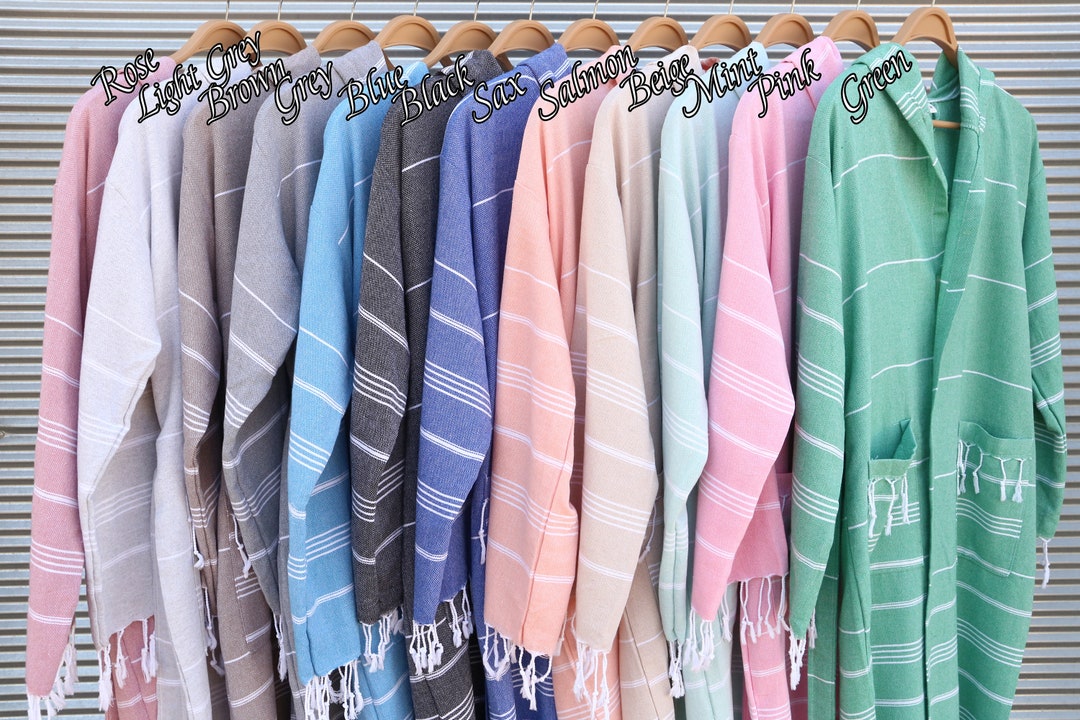 Personalized Gift, Summer Fashion, Lightweight Robe, Comfortable Beach ...