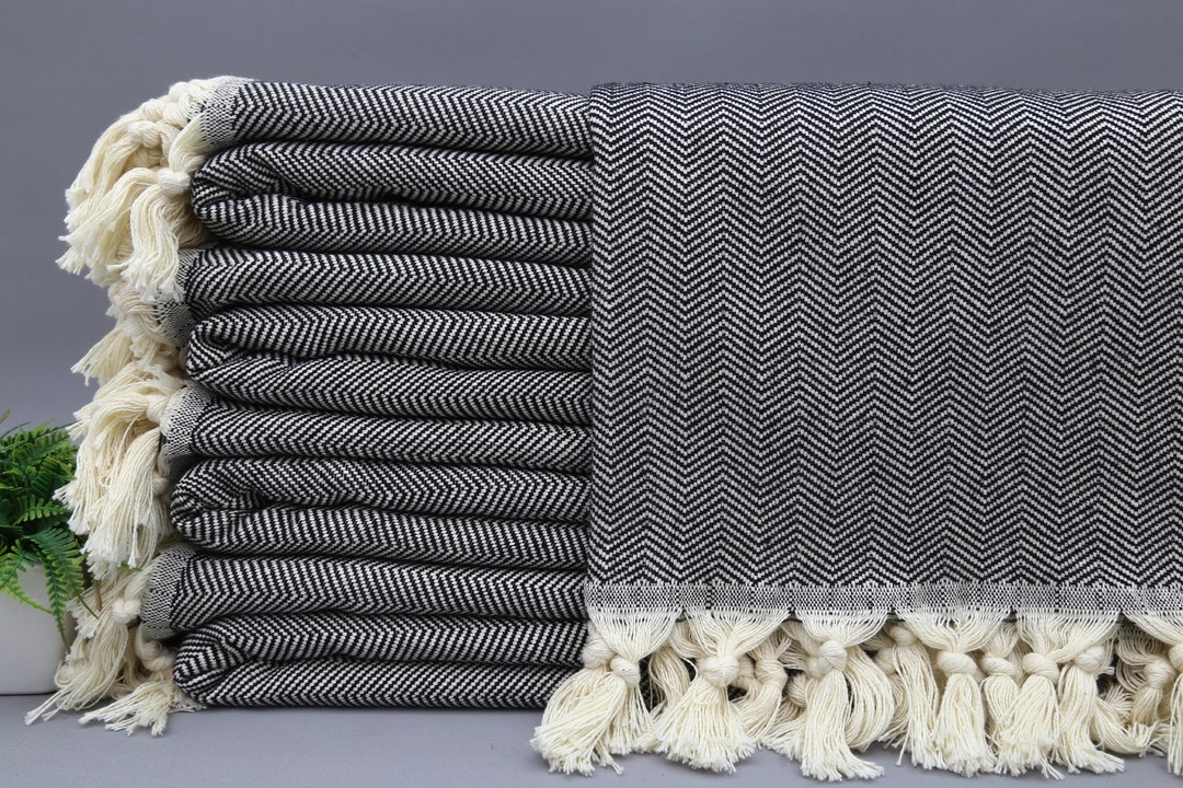 Turkish Blanket-personalized Blanket-''79x95''-throw Blankets-patterned ...