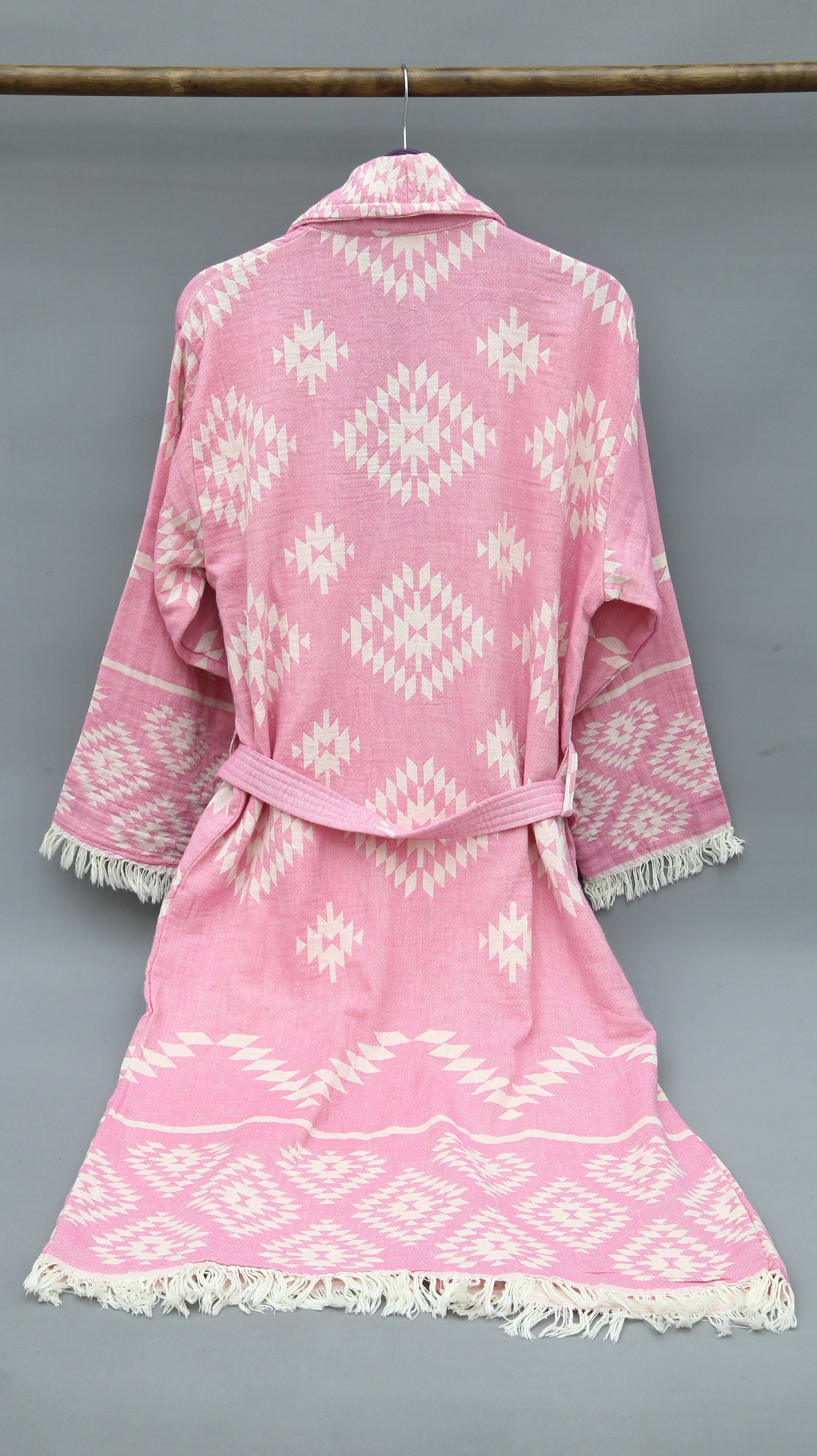 Ethnic Robe Aztec Design Robe Beach Kimono Soft Bathrobe - Etsy