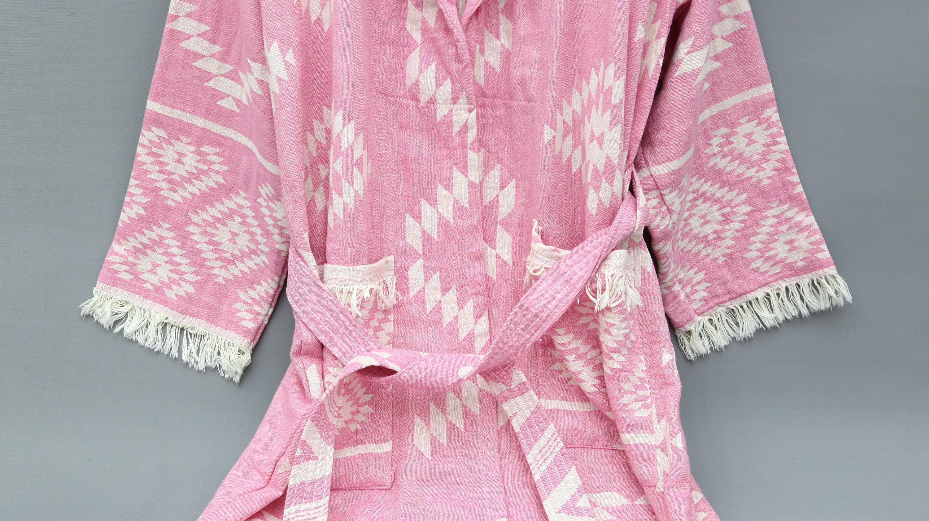 Ethnic Robe Aztec Design Robe Beach Kimono Soft Bathrobe - Etsy