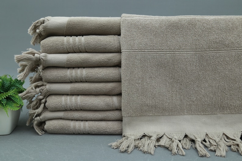 Turkish Terry Towelbrown Terry Towelcotton - Etsy