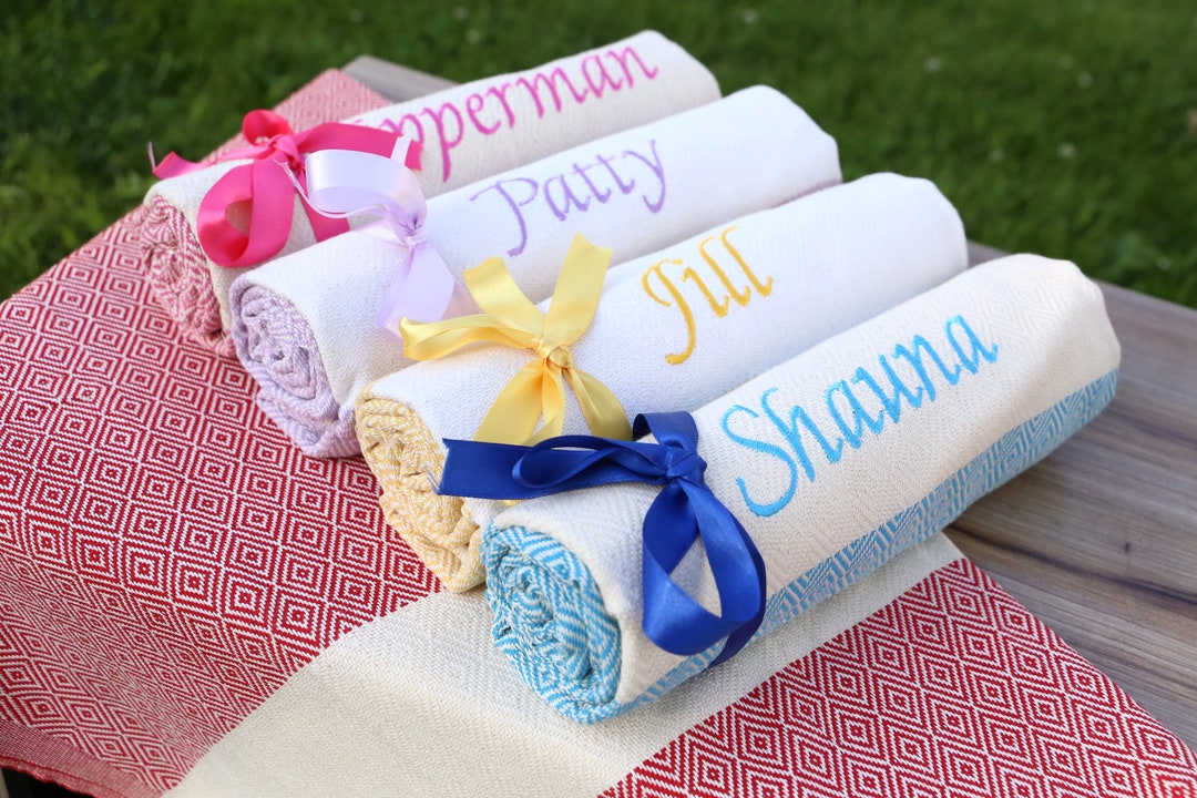PERSONALIZED Beach Towel Gift, Personalized Gifts 40x70", Custom Towels ...