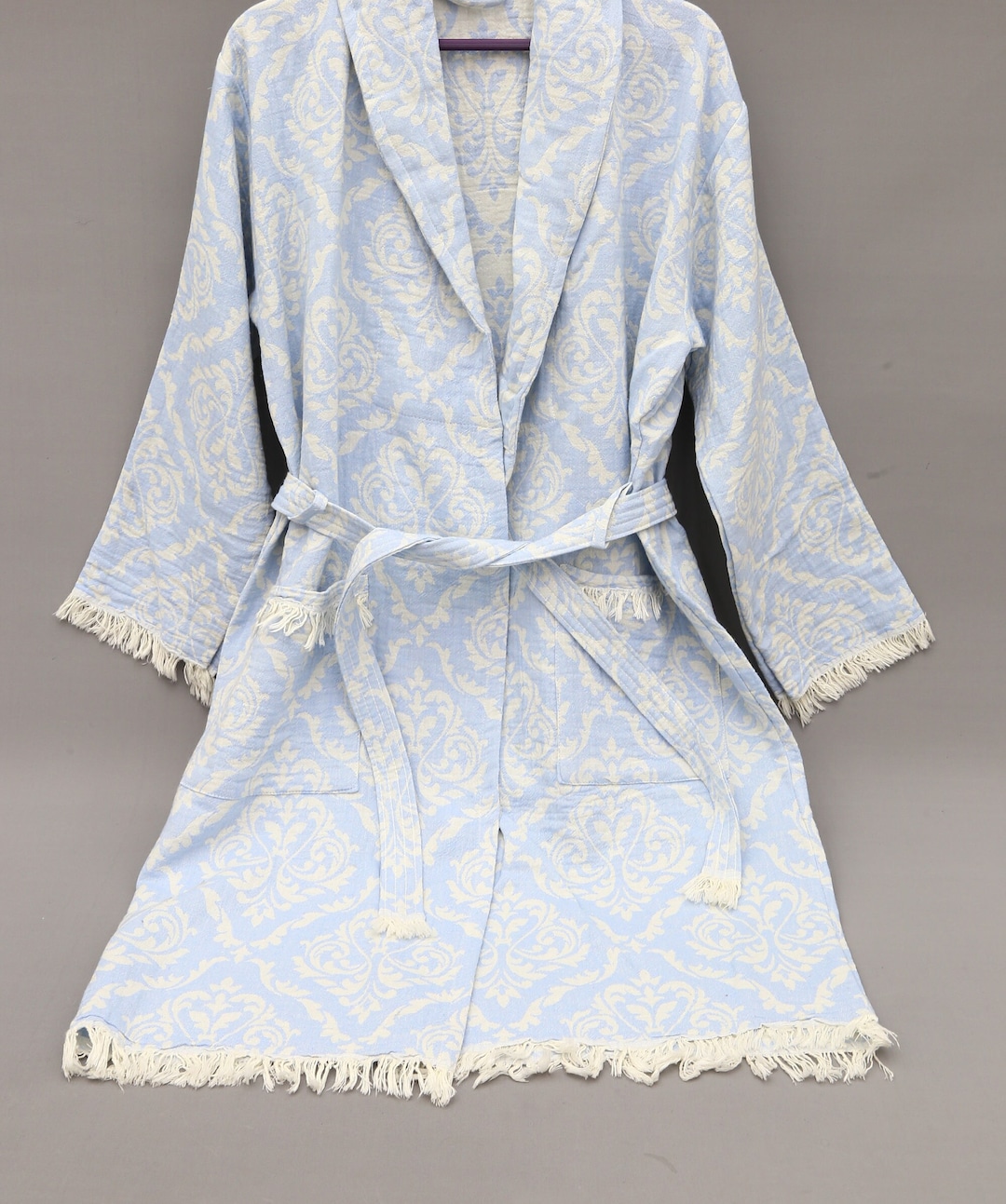 Royal Blue Bath Robe, Birthday Gift, Housewarming Gift, Beach Kimono ...