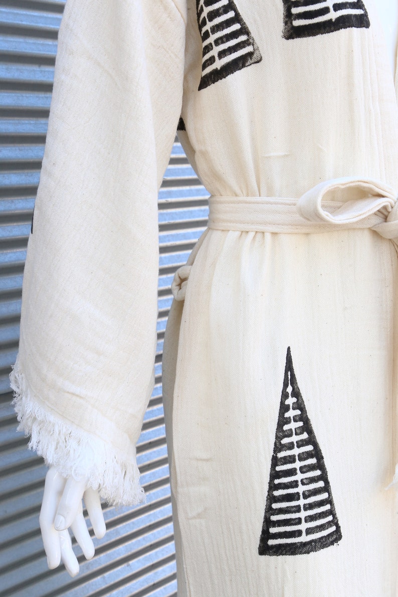 Ancient Egypt Design Kimono, Pyramid Designh Bathrobe, Turkish Towel ...