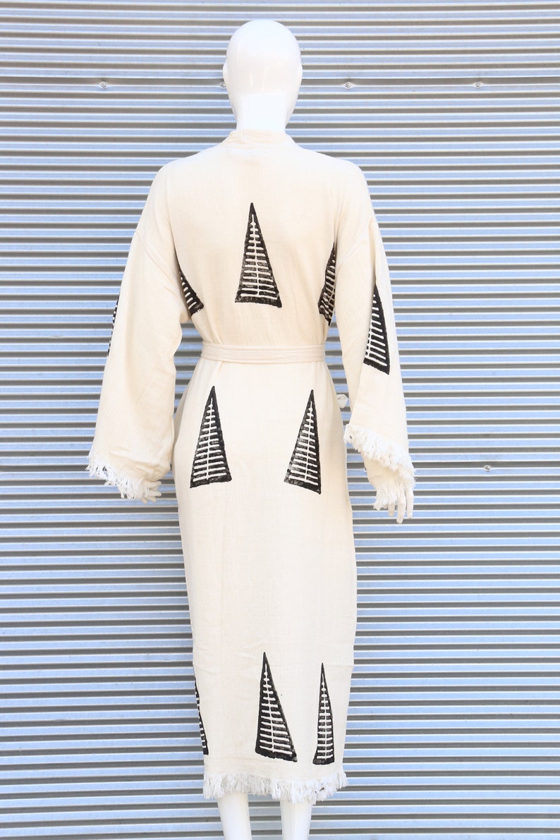 Ancient Egypt Design Kimono, Pyramid Designh Bathrobe, Turkish Towel ...