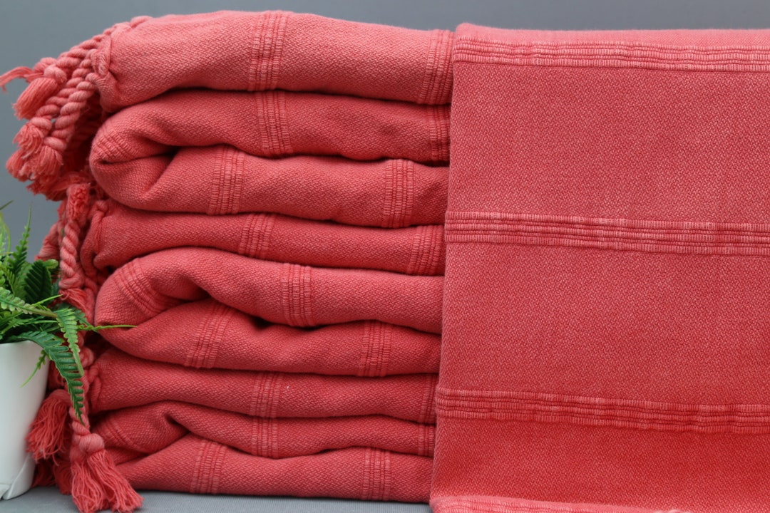 Turkish Blanket-turkish Bed Cover-design Bed Cover-bed Spread-''73x91 ...