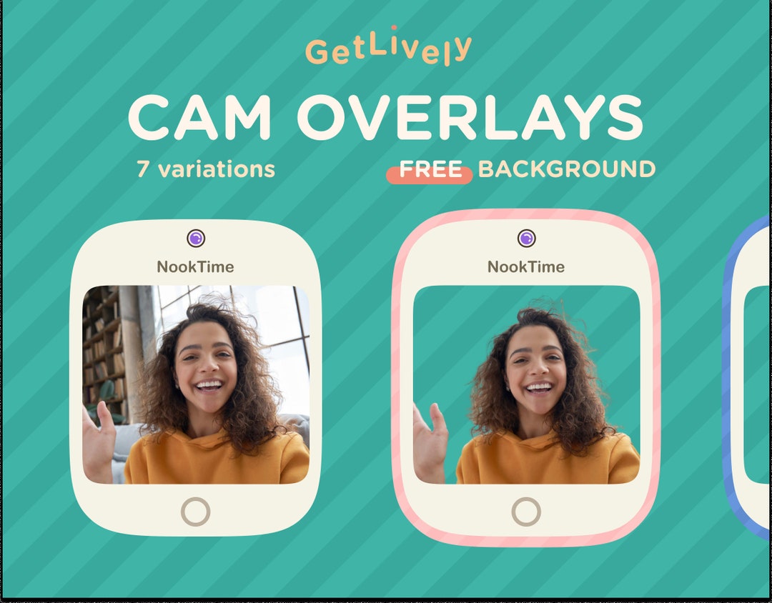 7 Nooktime (facetime X Animal Crossing) Webcam Overlays - for Live ...