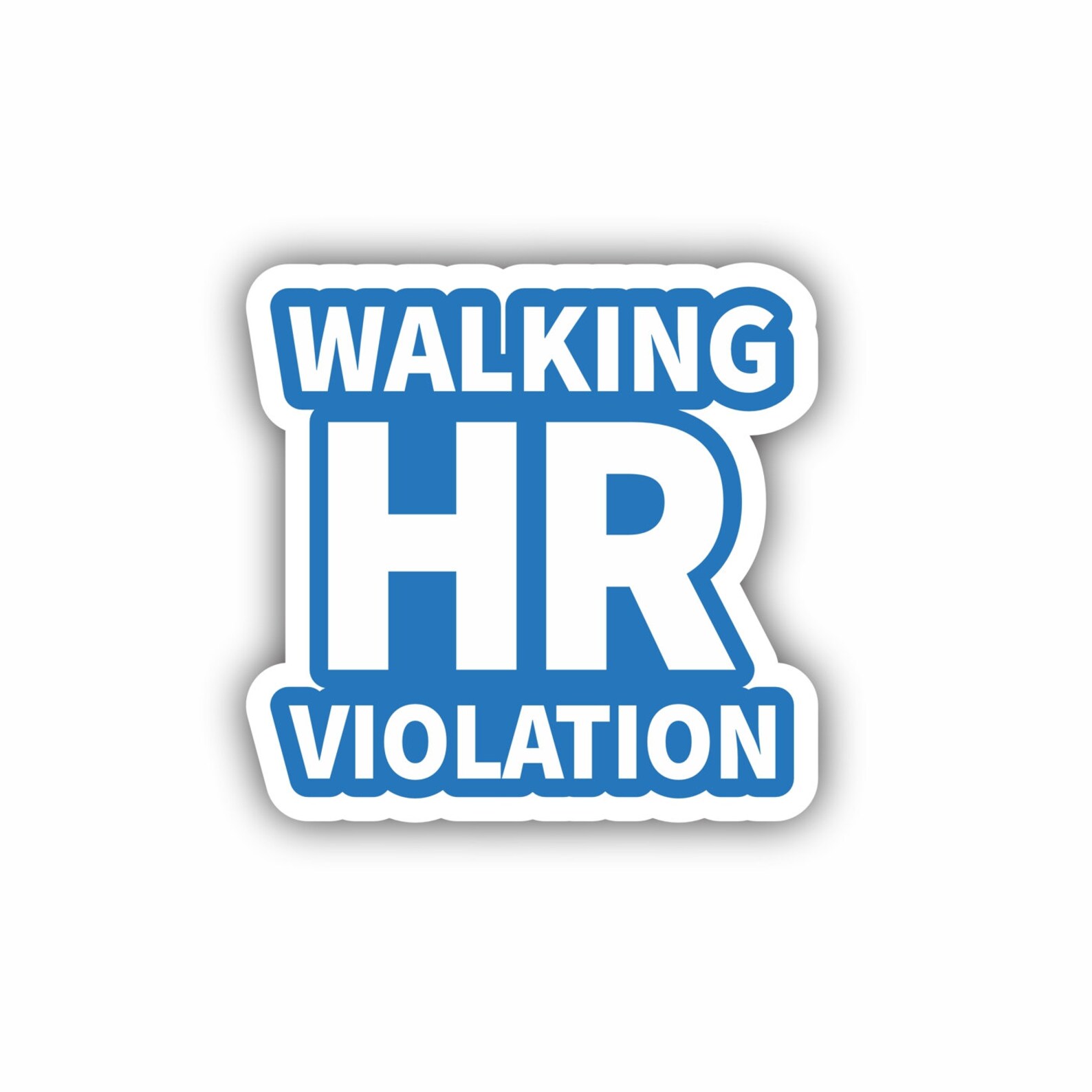 Walking HR Violation, Hard Hat, Laptop, Water Bottle, Cooler, Funny ...