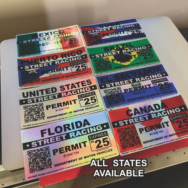 Mexico States Car Decal - Etsy