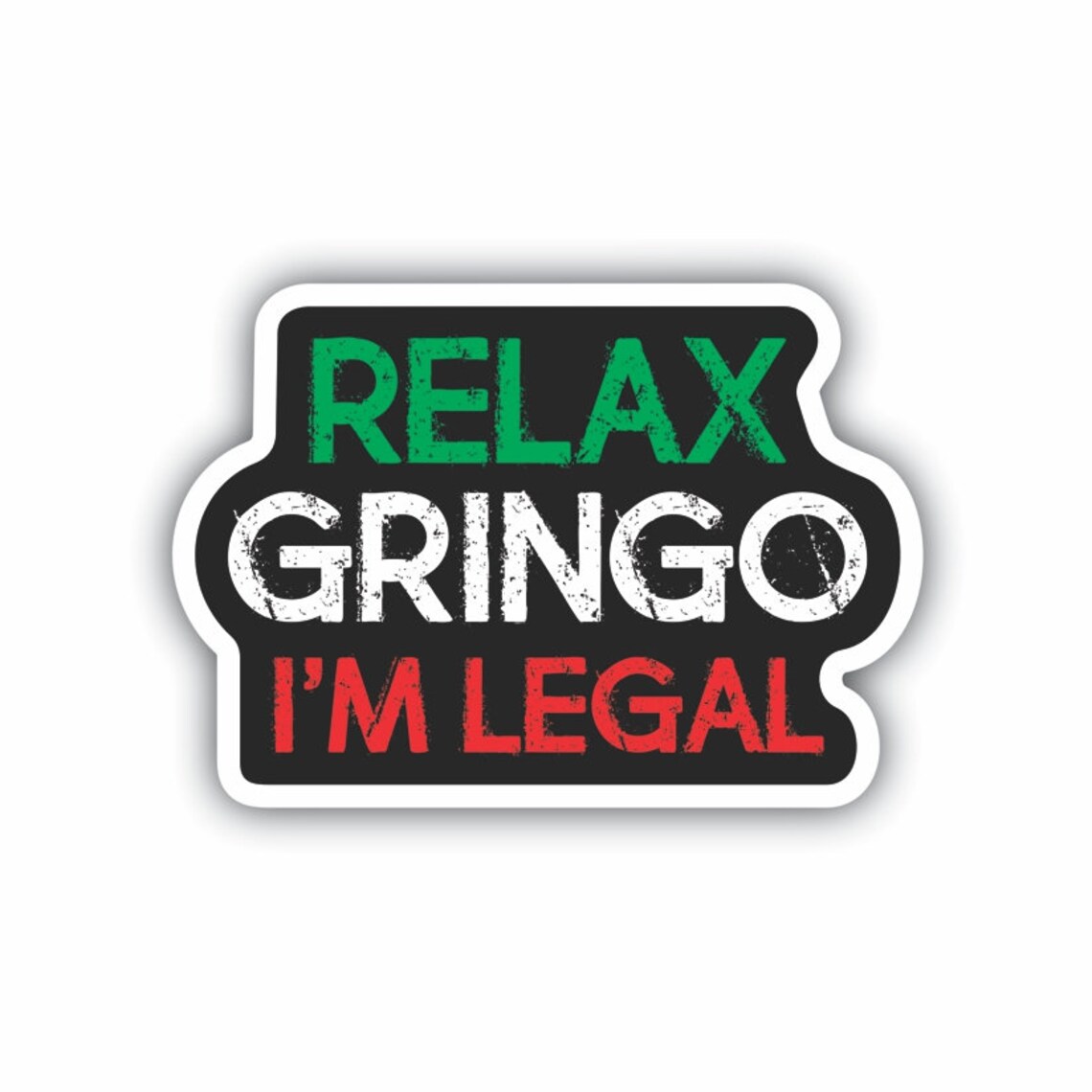 Relax Gringo I'm Legal Hard Hat Laptop Water Bottle - Etsy