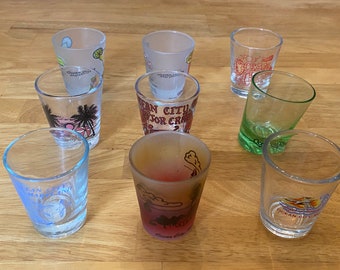 Ocean Shot Glasses - Etsy