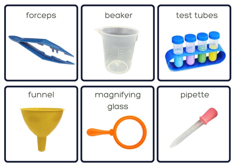 Lab Equipment Kit for Kids! Comes With Child-sized Goggles. Great for ...