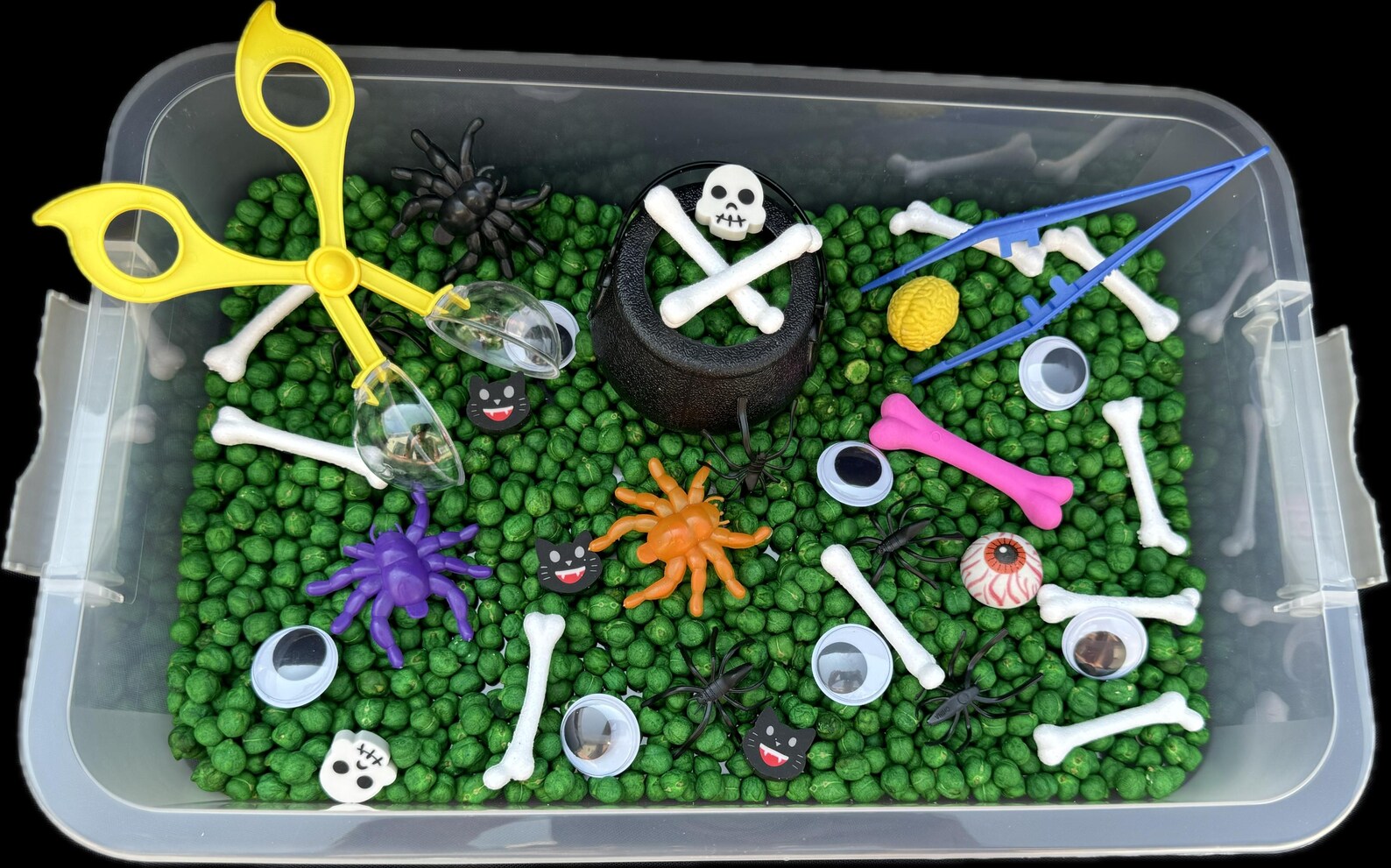 Halloween Sensory Ispy Tube or Bin for Kids - Etsy