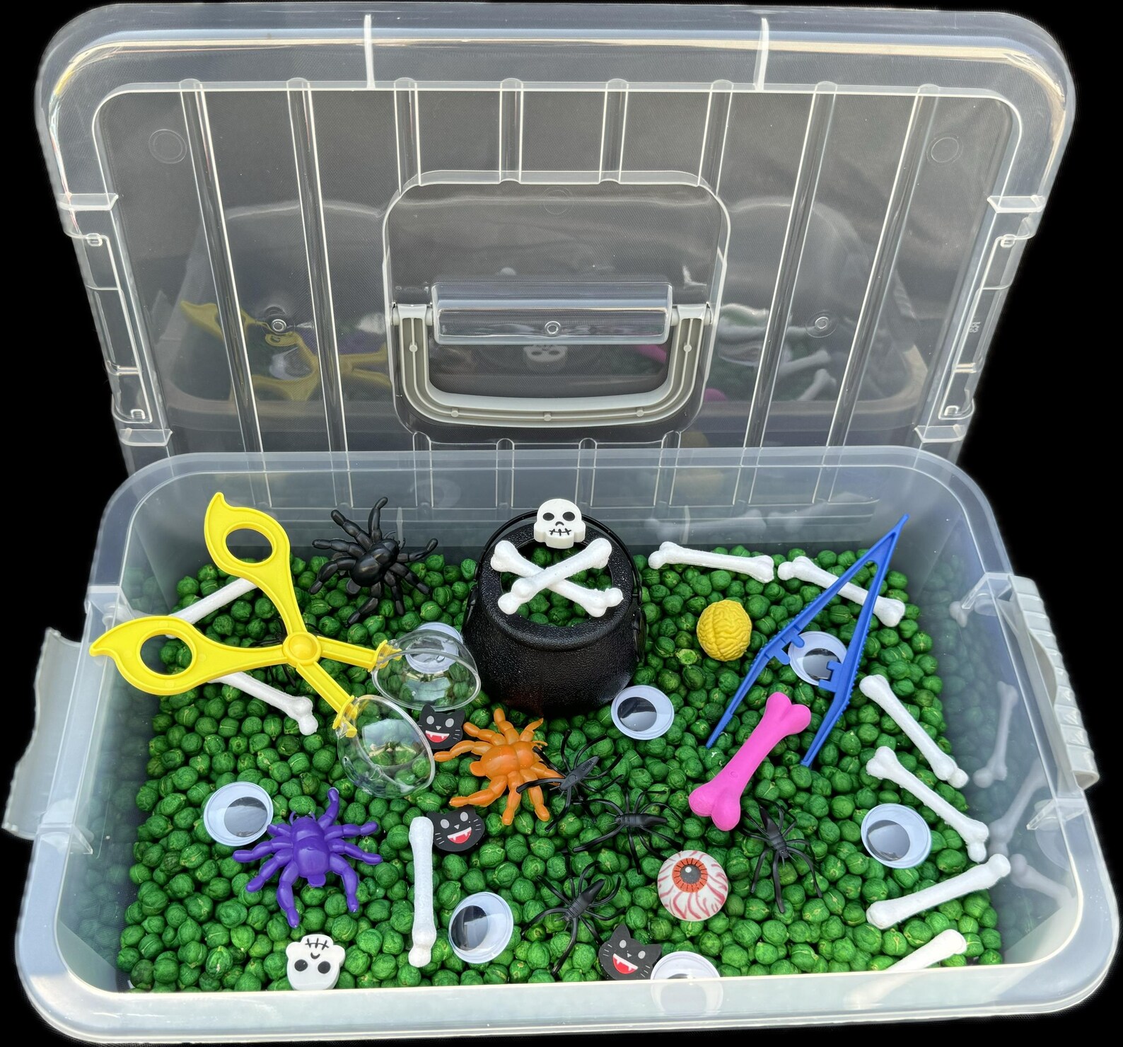 Halloween Sensory Ispy Tube or Bin for Kids - Etsy