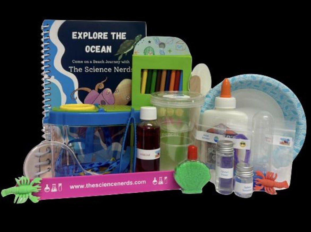 Explore the Ocean Science Kit: Beach Vacation Activities for Kids - Etsy