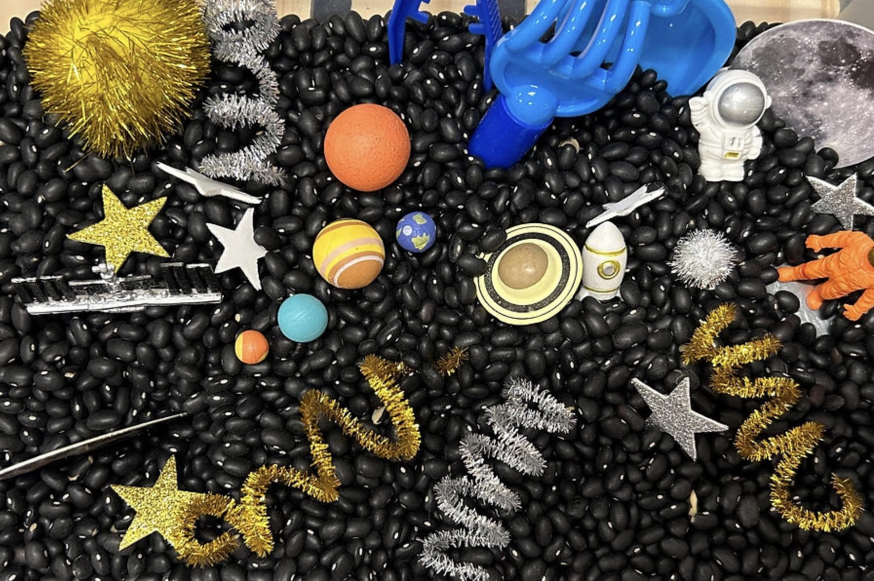 Space Themed Sensory Bin - Etsy
