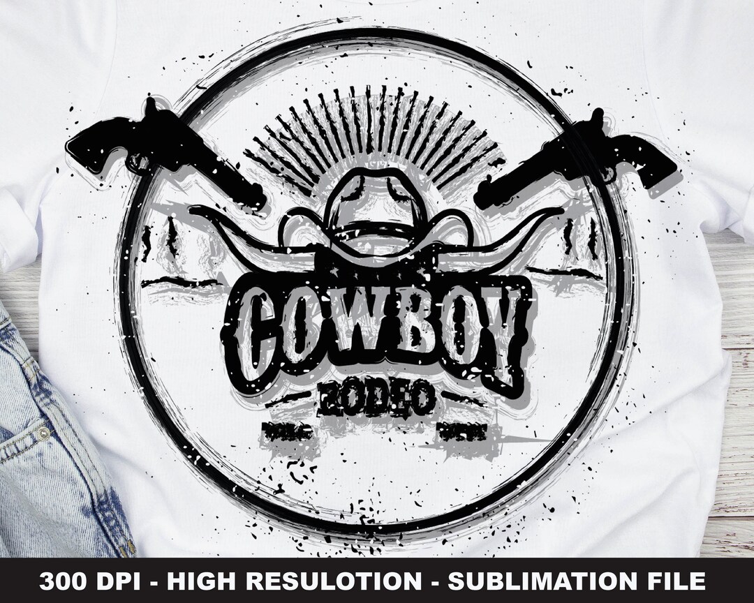 Western Rodeo Design Png Sublimation Western Design Png - Etsy