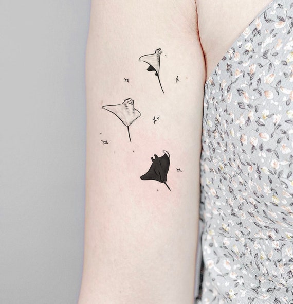 Spotted Eagle Ray Tattoo
