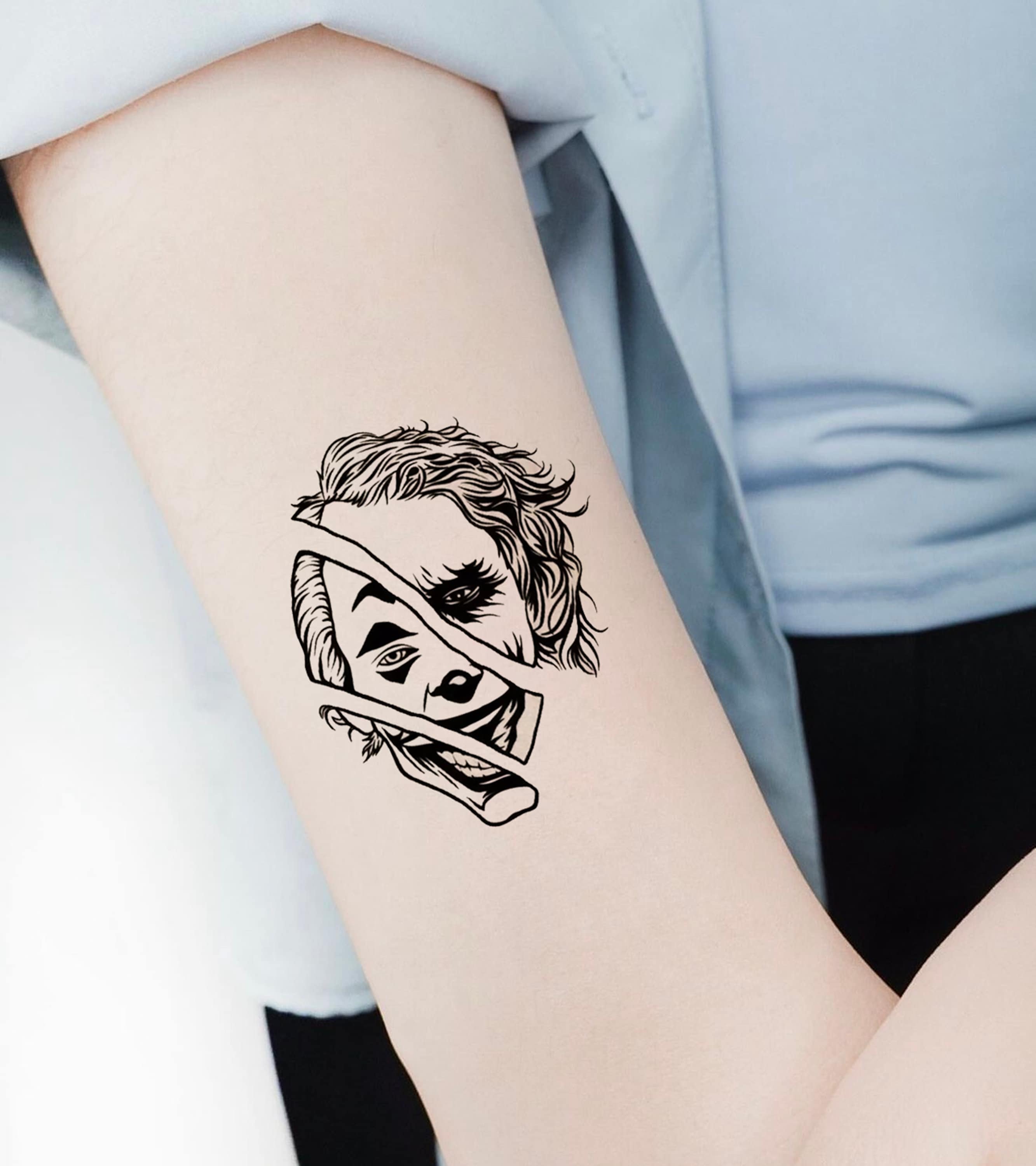 Joker Card Tattoo Sleeve