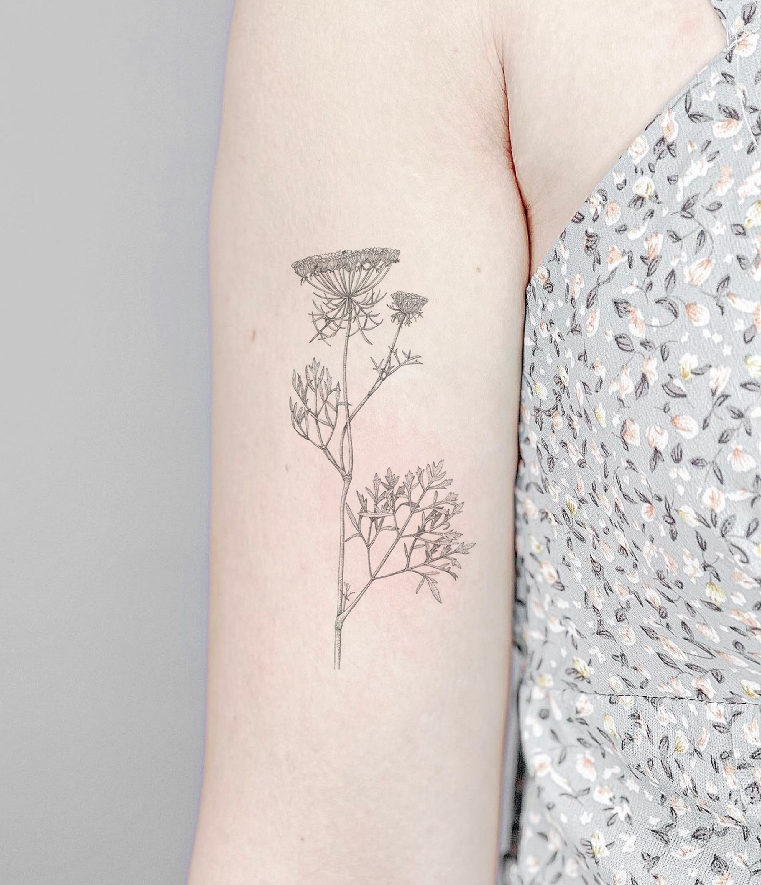 Queen Annes Lace Tattoo Meaning