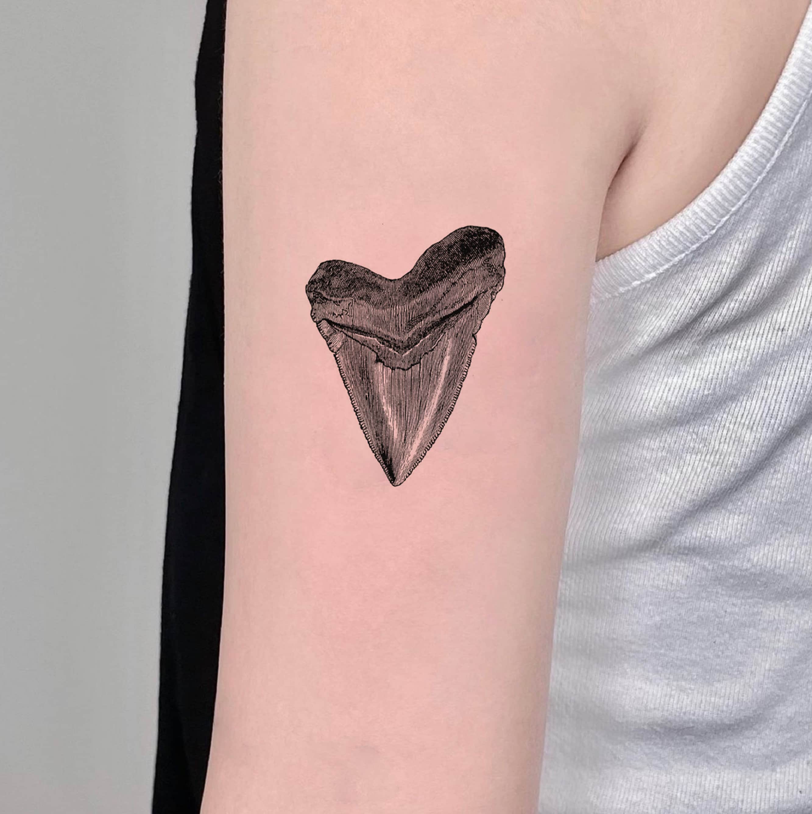 Shark Tooth Tattoo