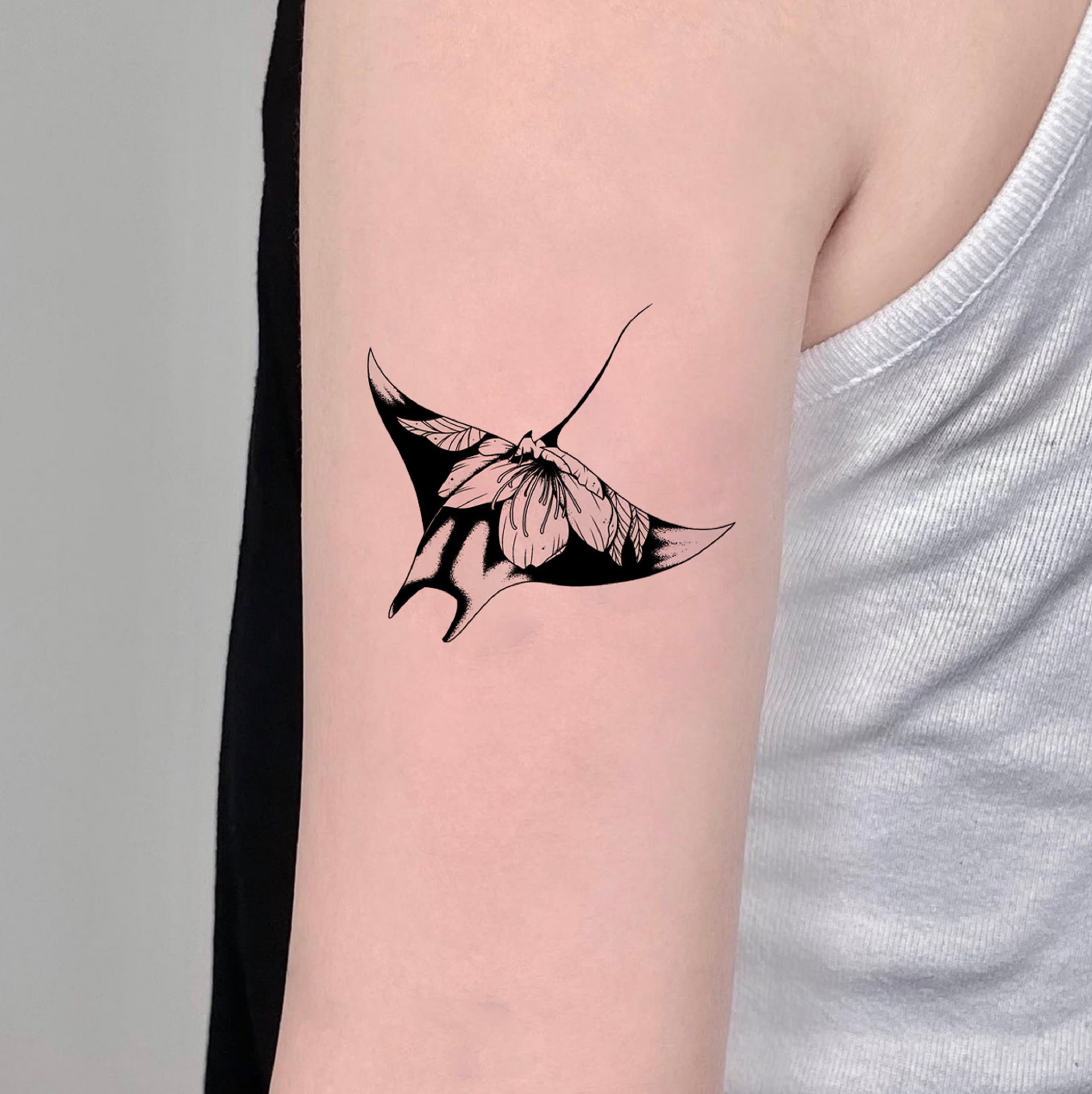 Spotted Eagle Ray Tattoo