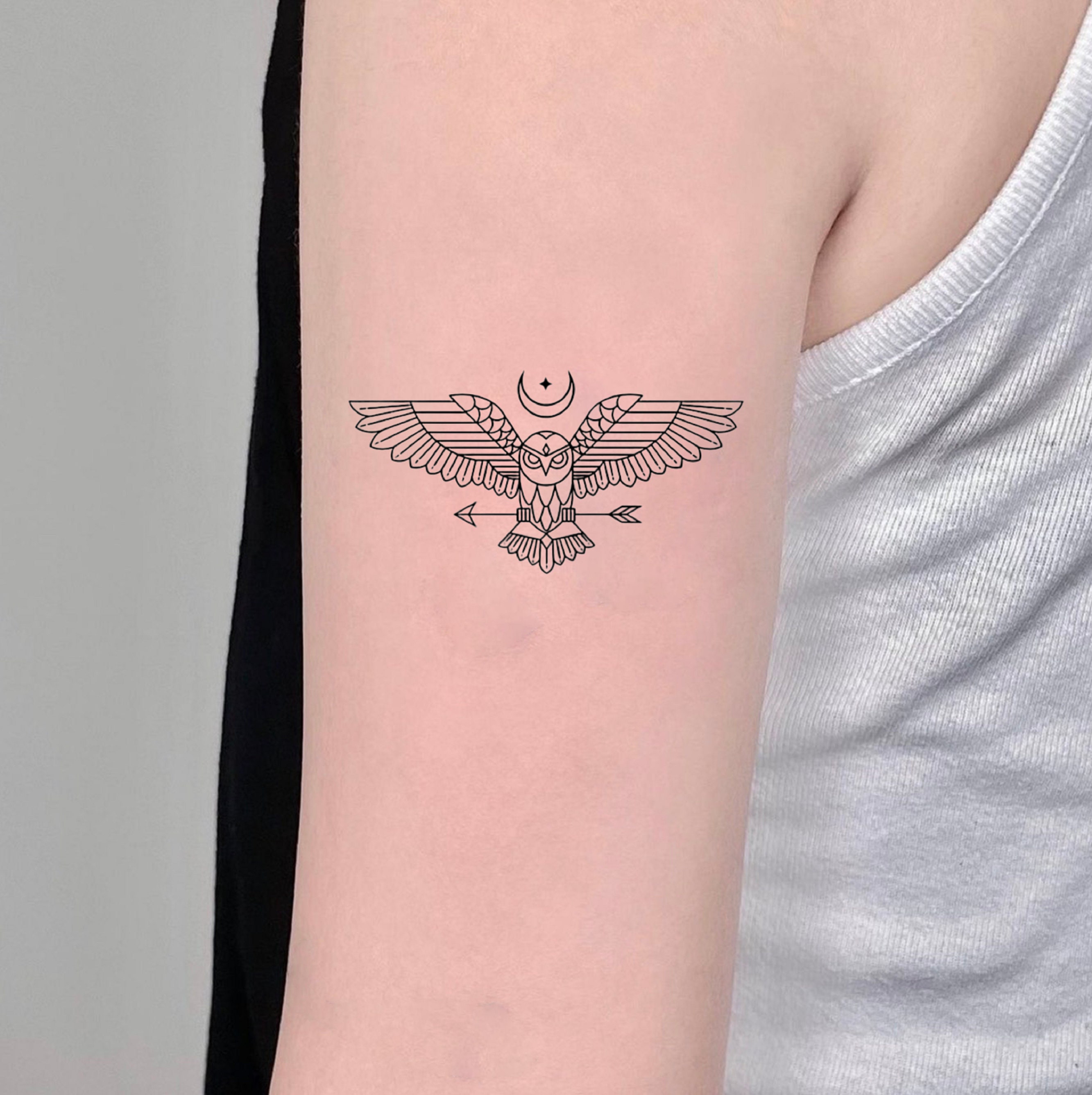 Athena Symbol Tattoo