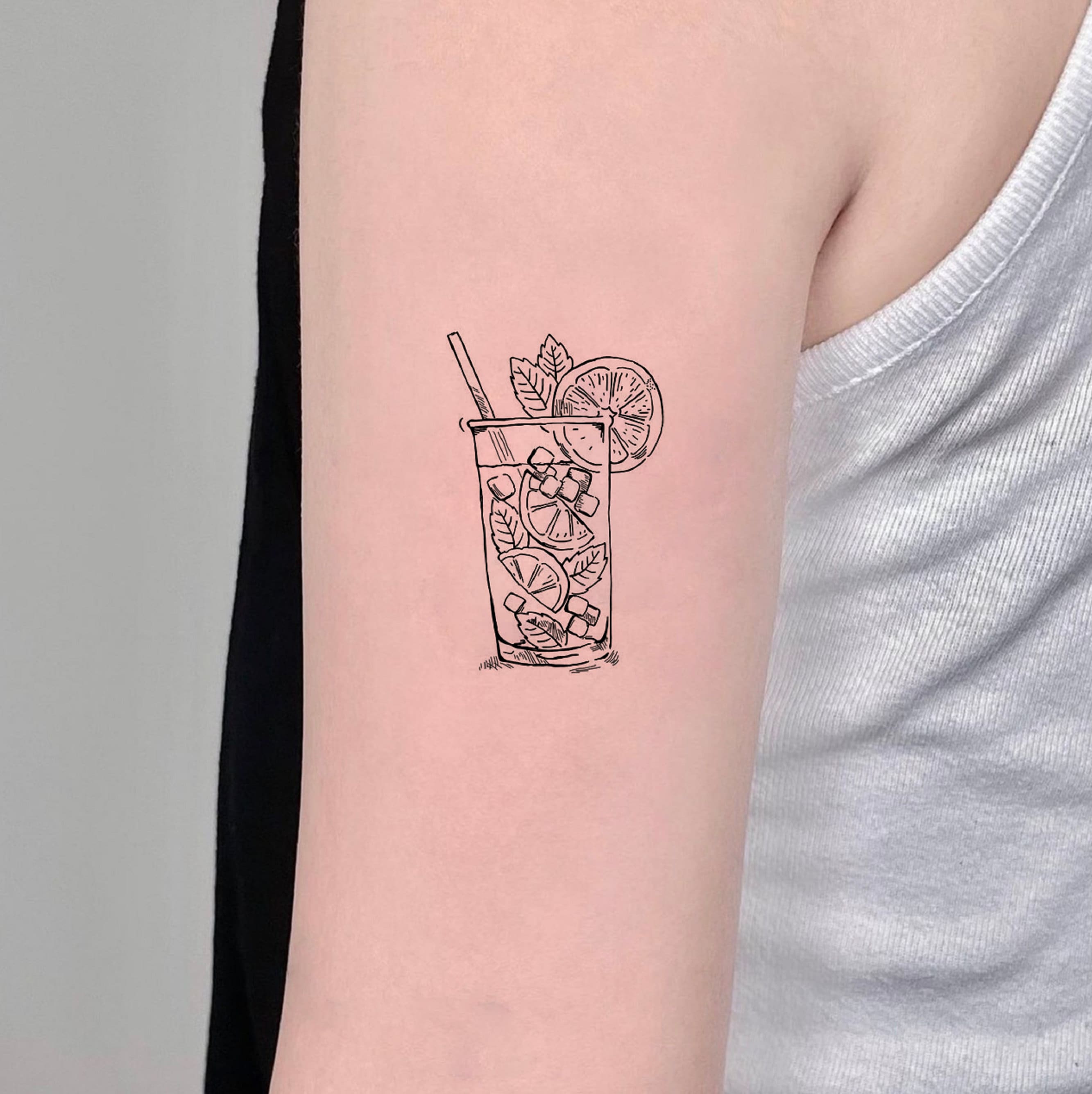 Tatuaggio Con Fetta Di Limone