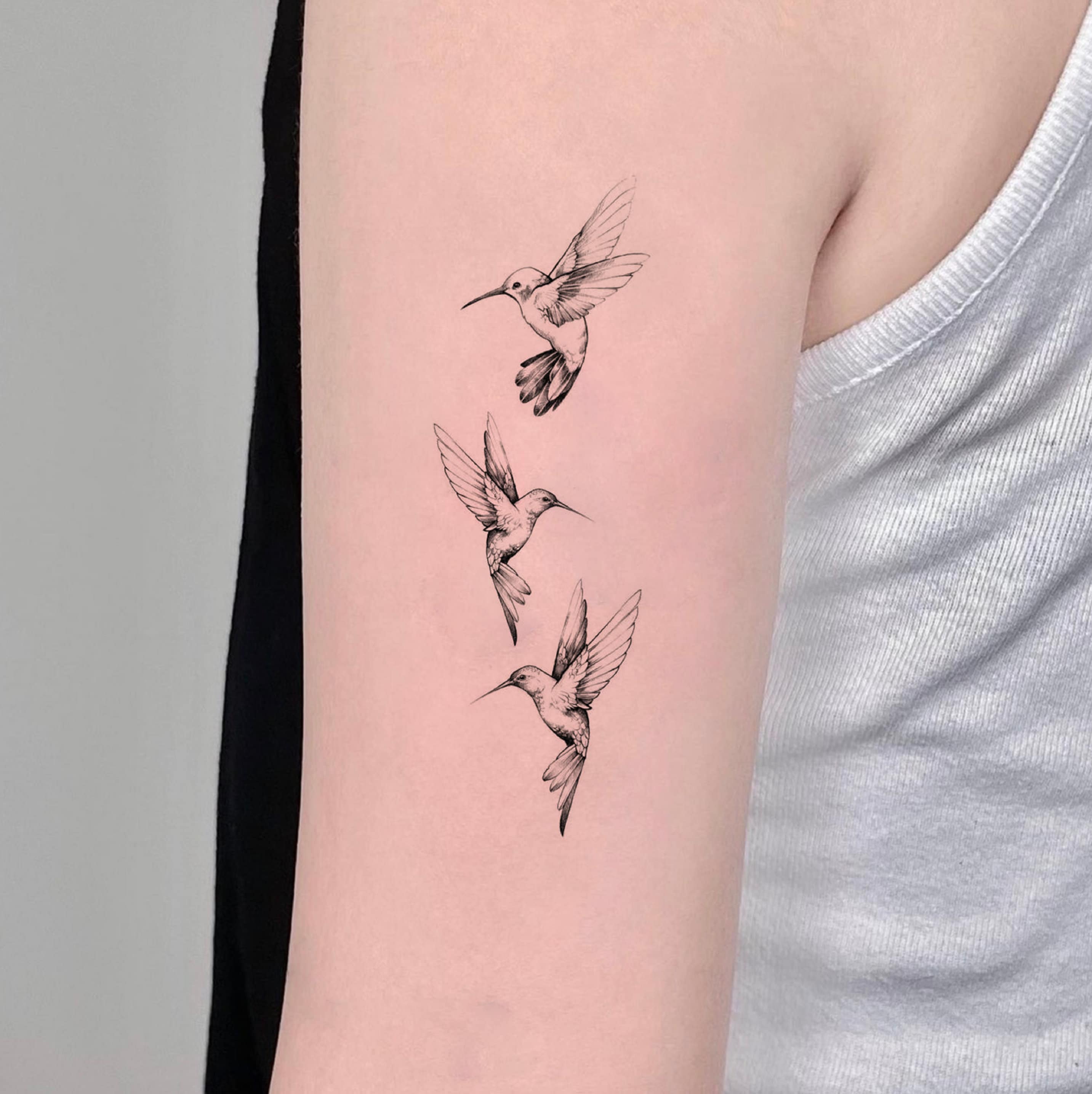 Divergent Raven Tattoo Stencil