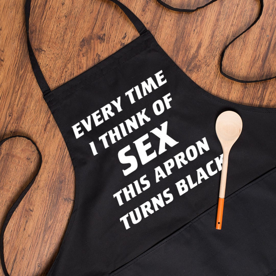 Funny Adjustable Apron, Funny Apron With Pockets, Custom Cooking Gift ...