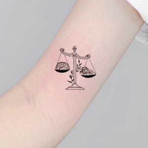 Justice Tattoo - Etsy