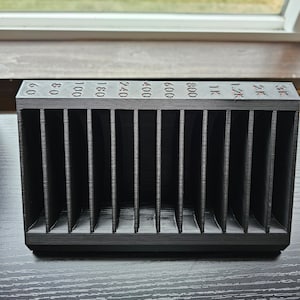 12 Slot Sandpaper Disc Holder 3 Inch 75mm Garage Organization Workbench ...