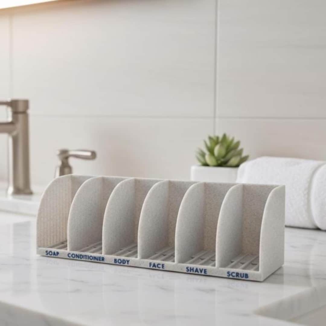 Multi Bar Soap Holder | Solid Shampoo Holder | EZ Read Text | Multi Bar ...