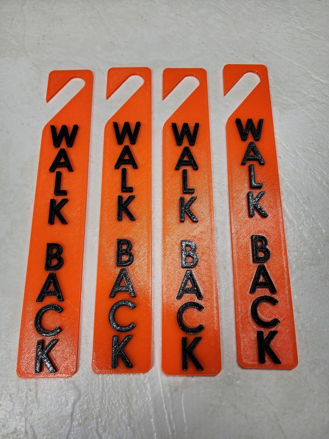 3d Archery 4 Pack of Walk Back Signs - Etsy