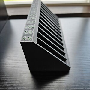 12 Slot Sandpaper Disc Holder | 3 Inch 75mm) | Garage Organization ...