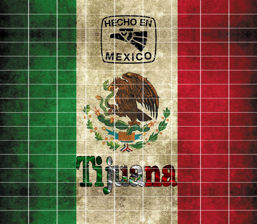 Bandera De Mexico Tijuana Design - Etsy