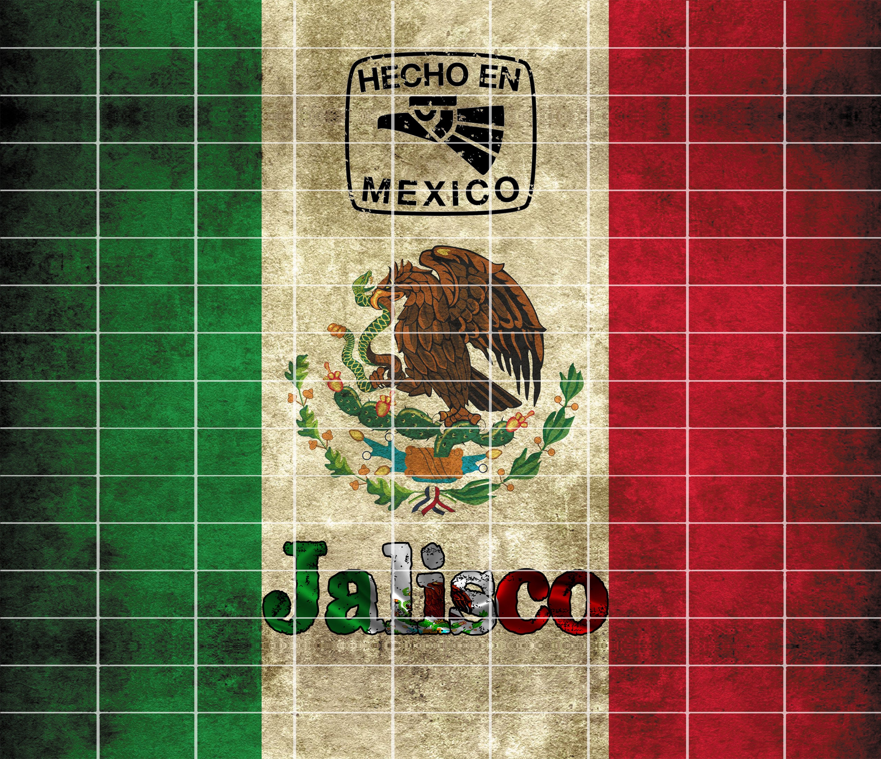 Bandera De Mexico Jalisco Design | Etsy
