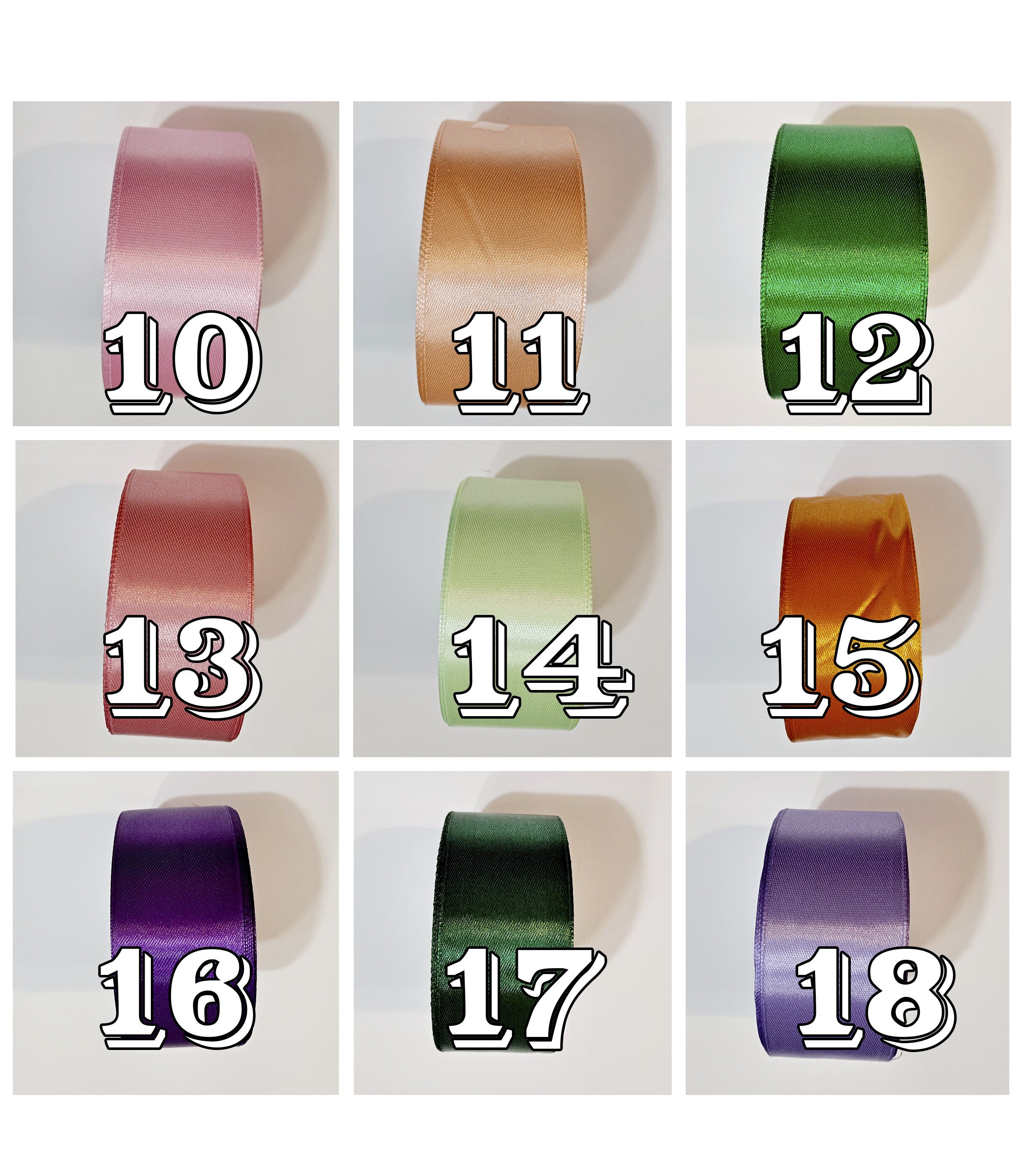 1.5 Inch 3.8cm Width 25 Yards Satin Ribbon Roll Polyester - Etsy