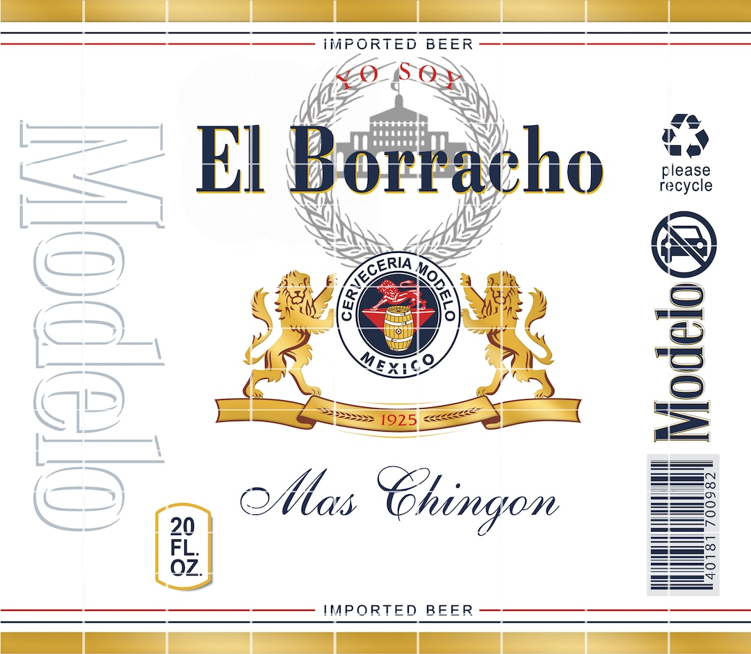 El Borracho Mas Chingon - Etsy